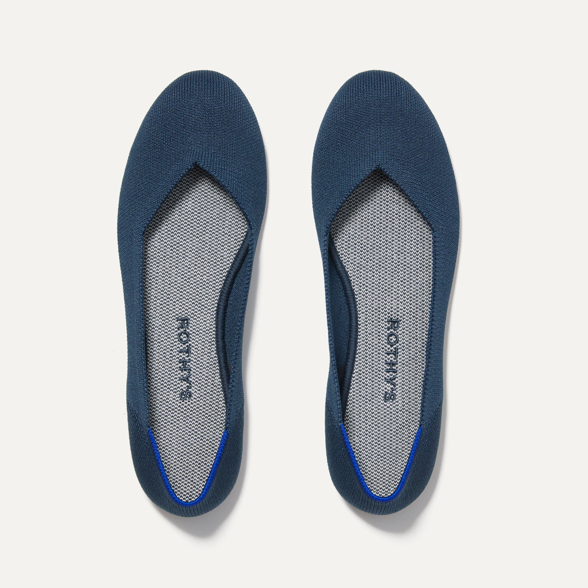 The Flat in Navy | Women's Shoes | Rothy's