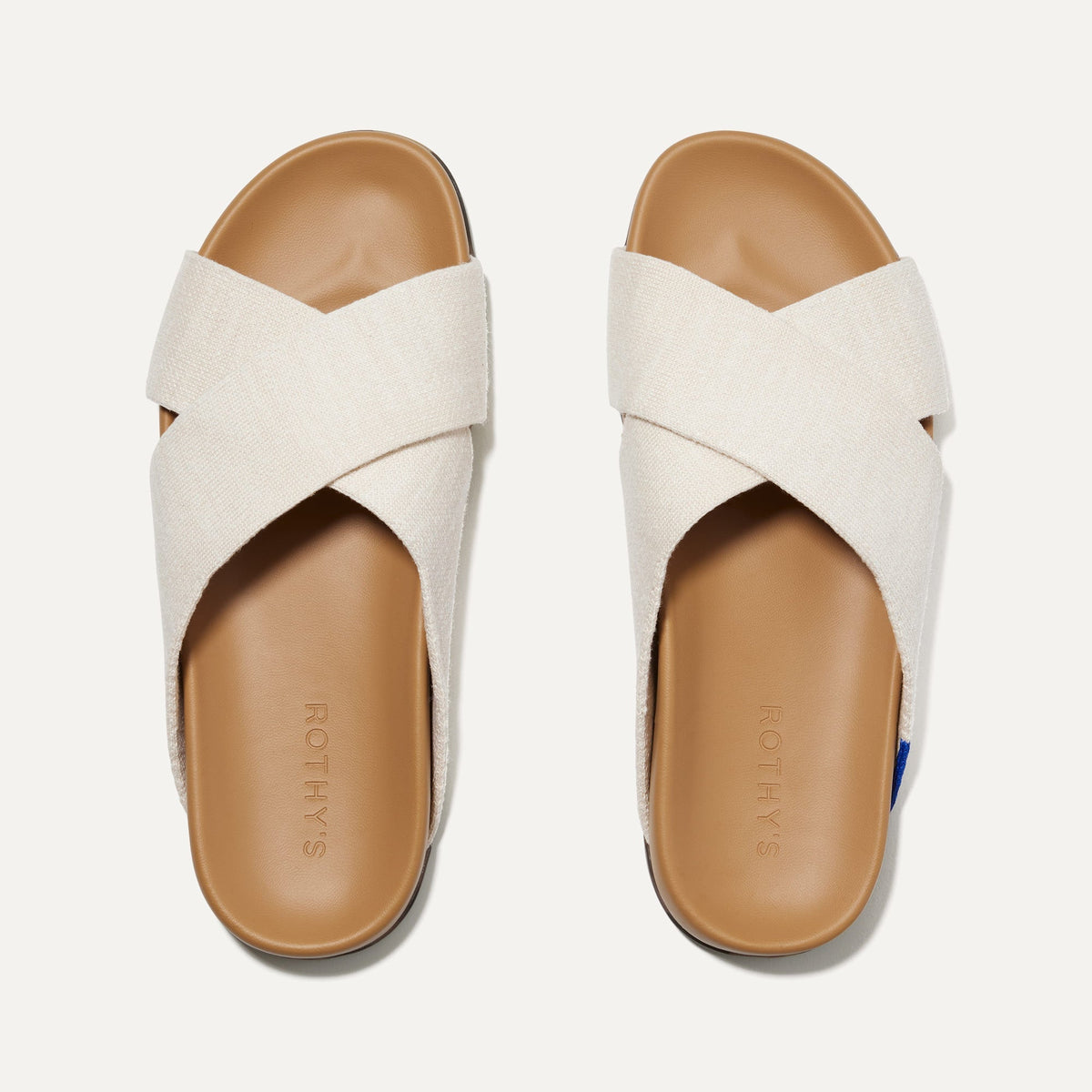 The Weekend Slide in Oat | Women's Sandals | Rothy's
