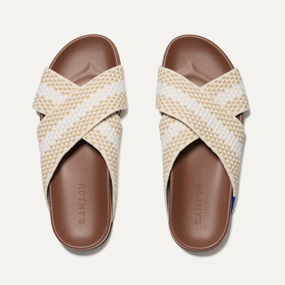 The Weekend Slide in Vanilla Cone | Women's Sandals | Rothy's