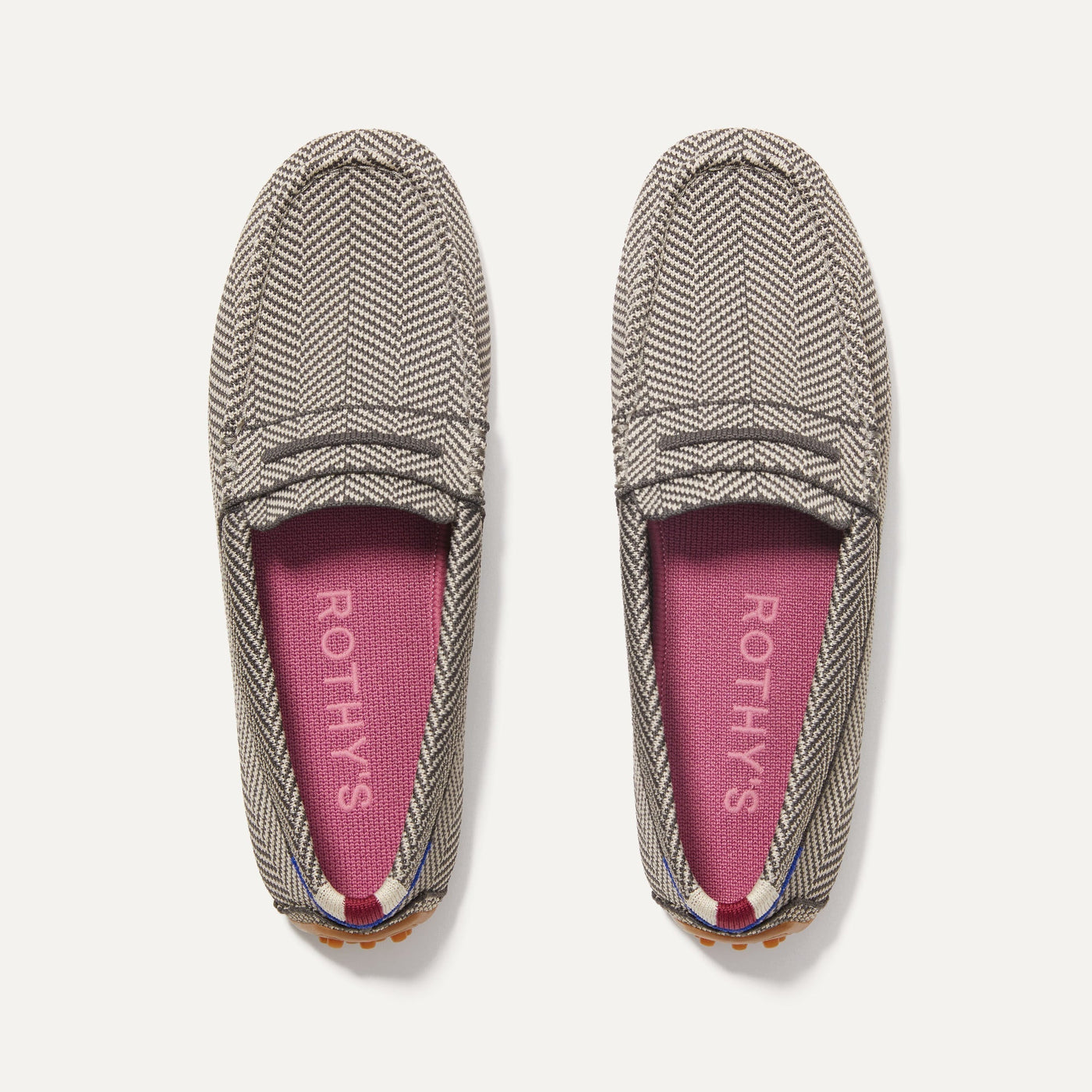 The Driver in Iron Herringbone | Women's Driving Loafers | Rothy's