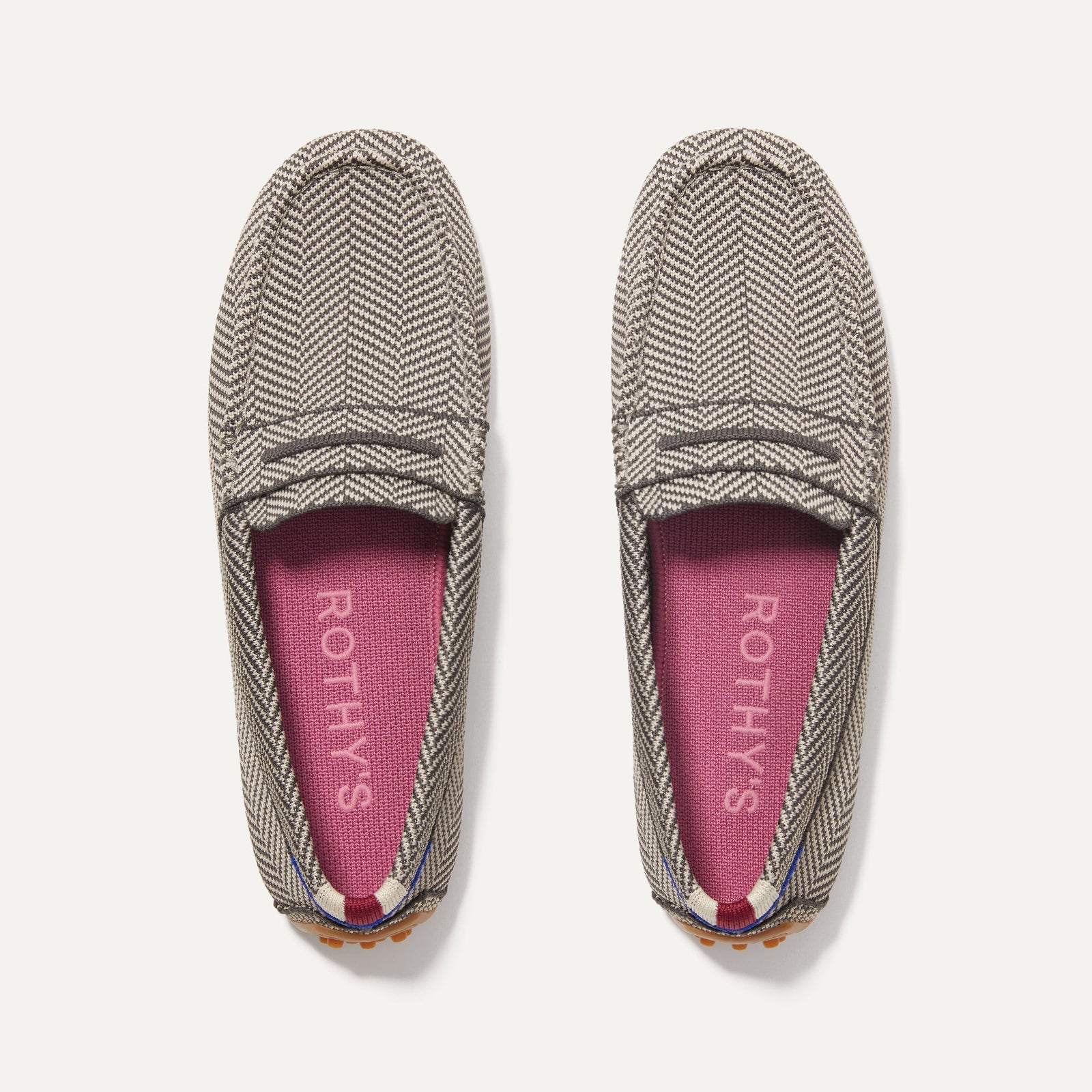 The Driver in Iron Herringbone | Women's Driving Loafers | Rothy's