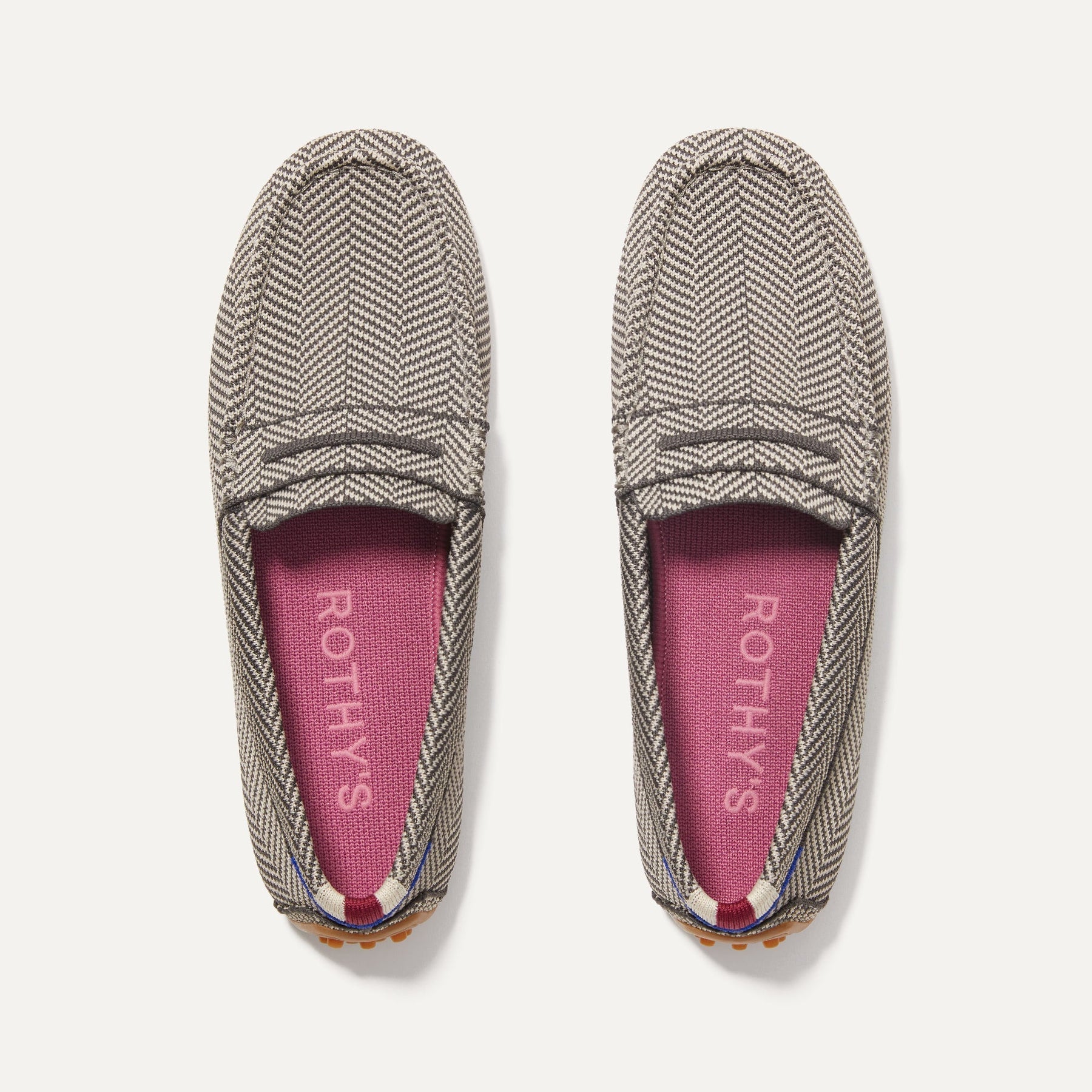 The Driver in Iron Herringbone | Women's Driving Loafers | Rothy's