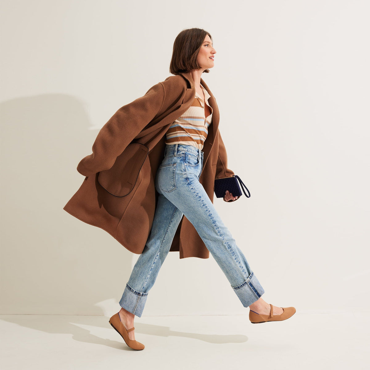 The Square Mary Jane in Wren | Women's Shoes | Rothy's