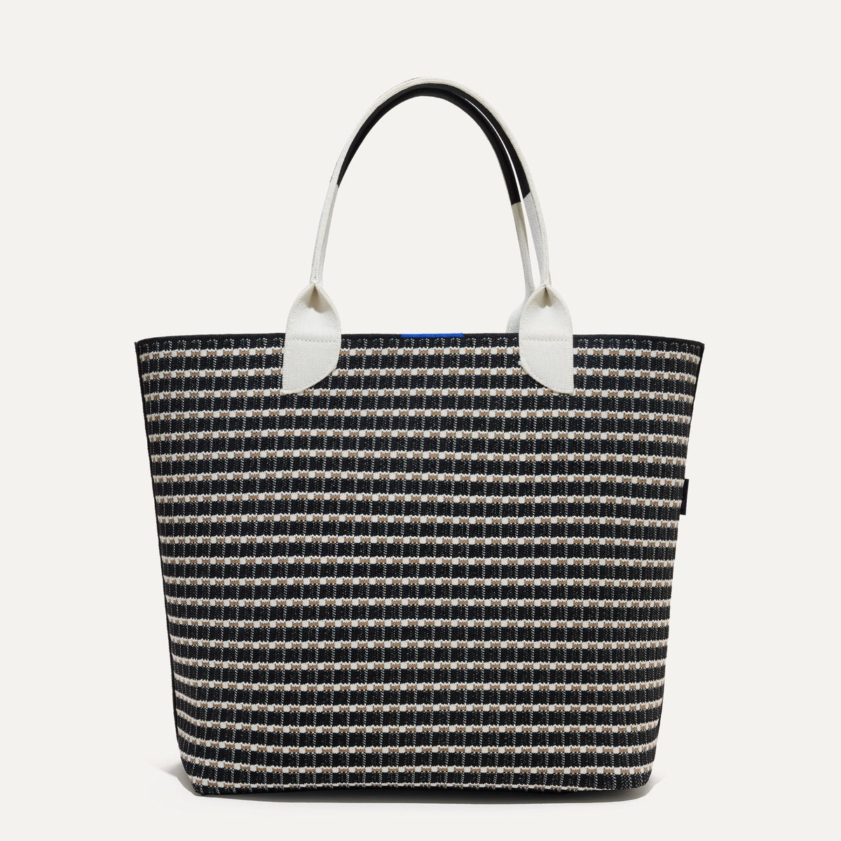 The Reversible Lightweight Tote in Black & White Checkers | Women’s ...