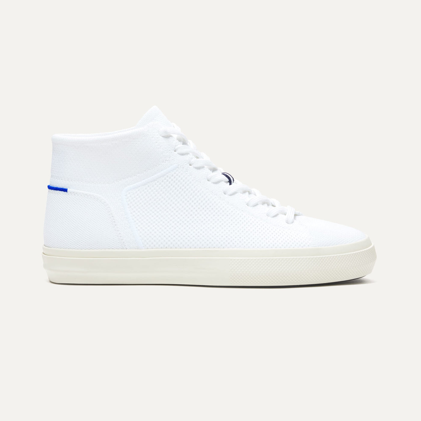 The Men's High Top Sneaker in Bright White | Rothy's