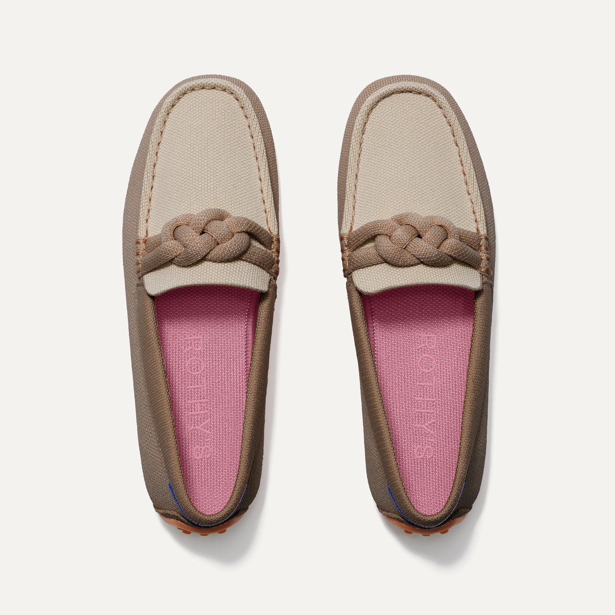 The Braid Driver in Latte Foam for Women | Rothy's