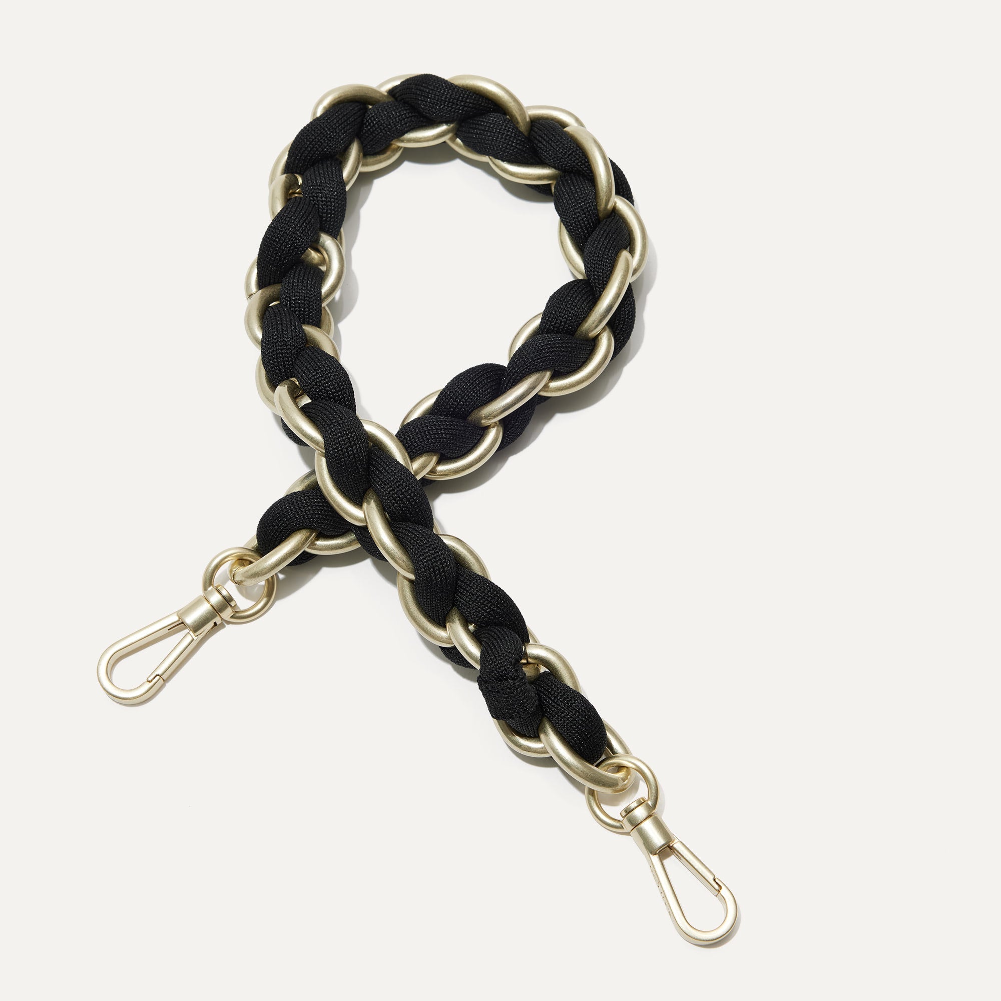 The Shoulder Strap in Black Chain | Rothy's
