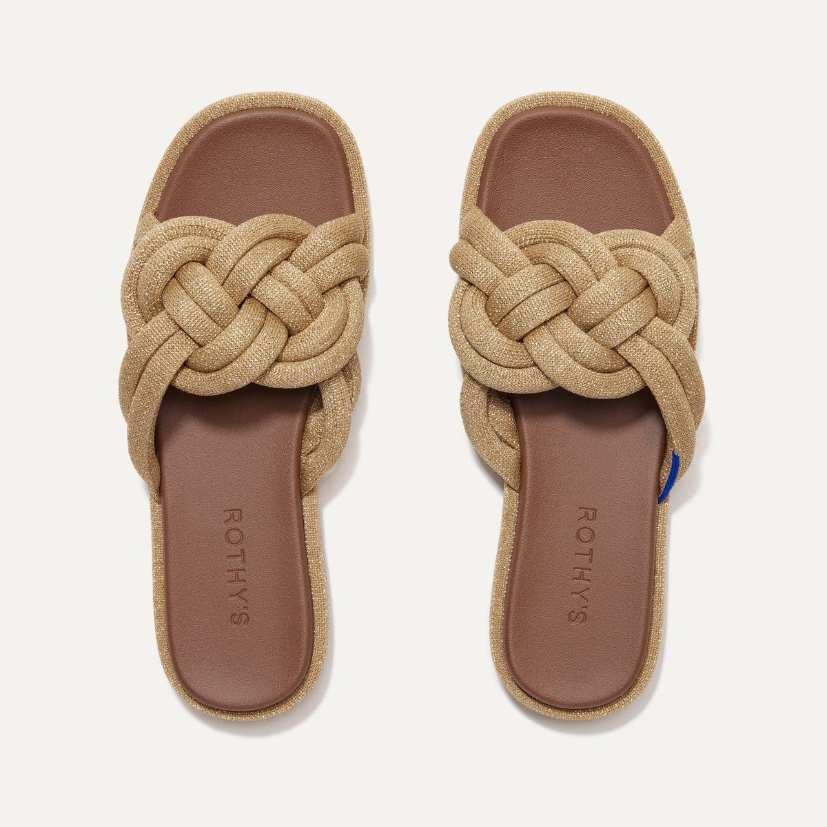 The Summer Sandal in Golden Sun | Women's Sandals | Rothy's