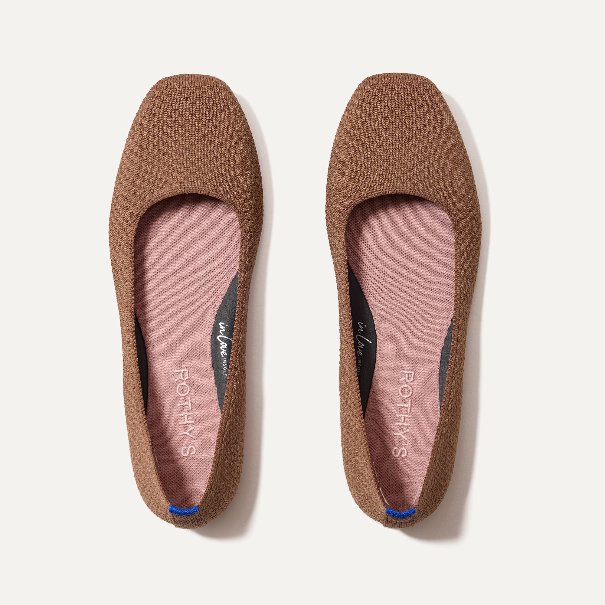 The Max Square in Pecan Micro Check | Rothy's