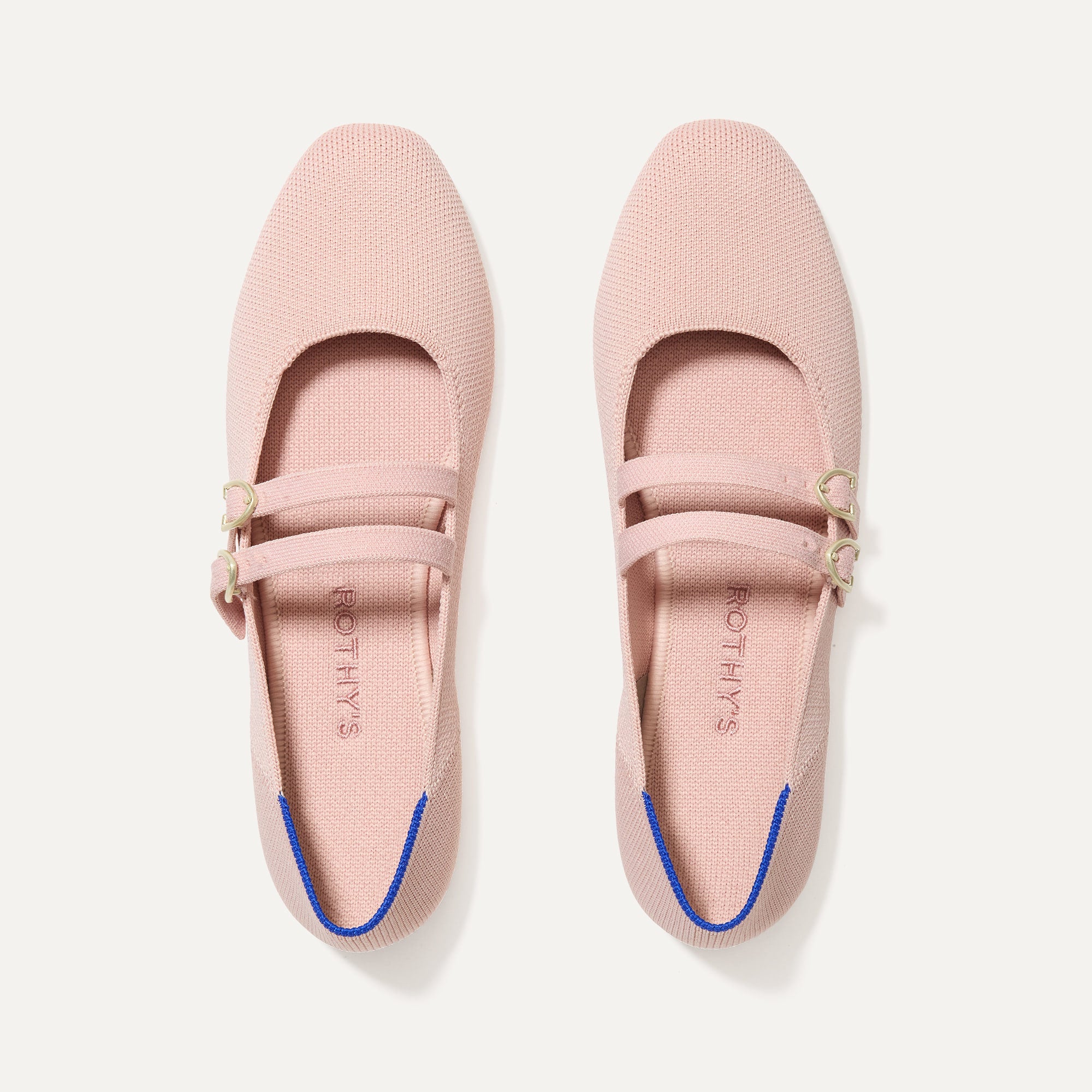 The Double Buckle Mary Jane in Ballerina | Rothy's