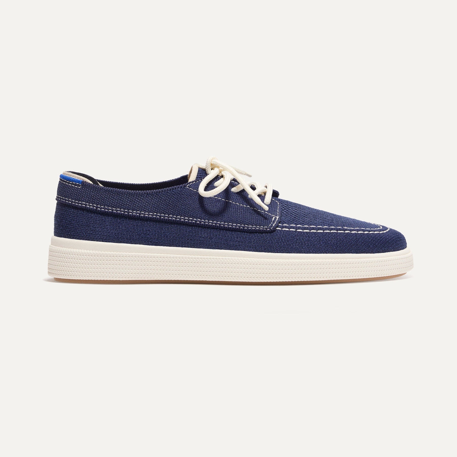 The Ravello Boat Shoe in Nautical Navy | Men's Loafers | Rothy's