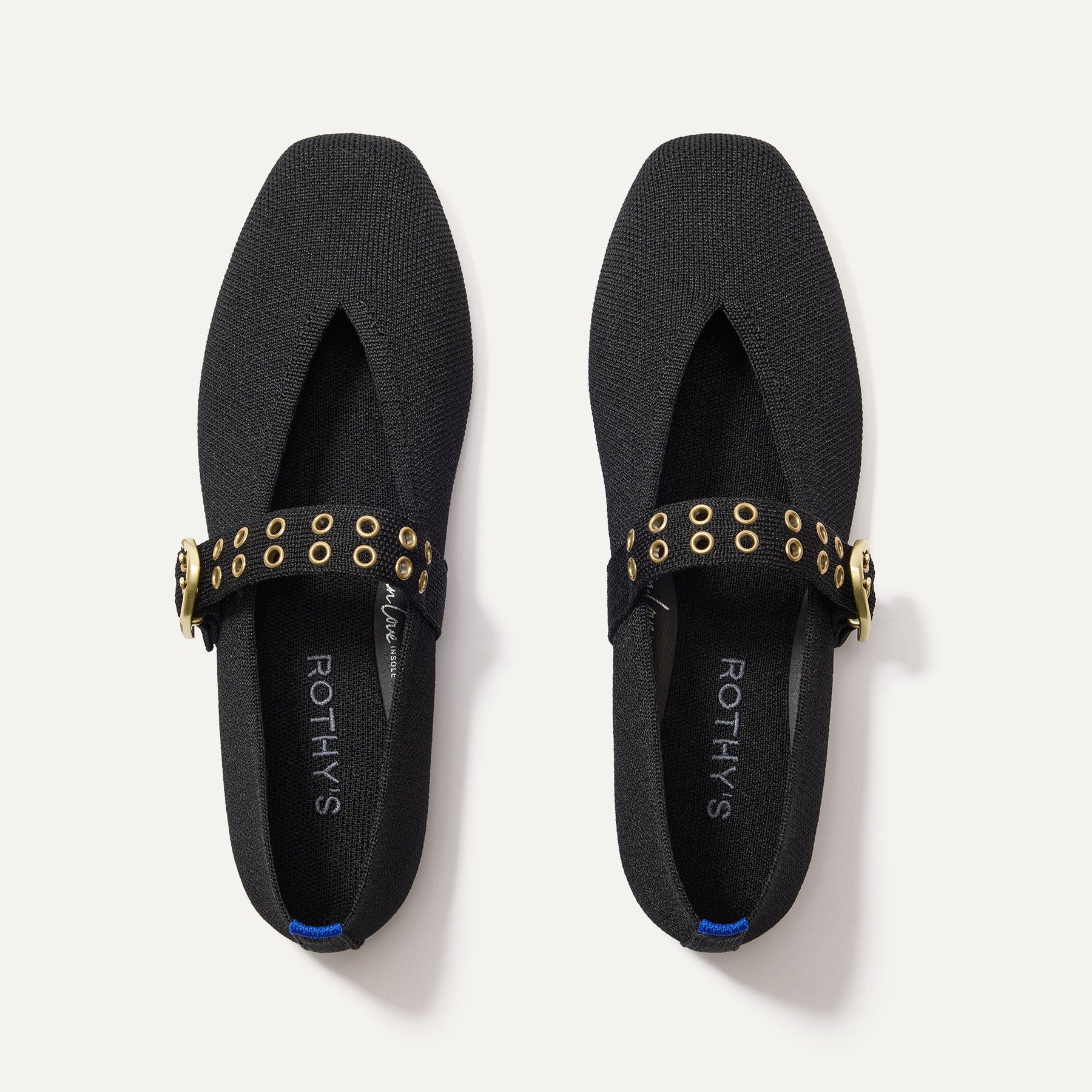 The Max Buckle Mary Jane in Black | Rothy's