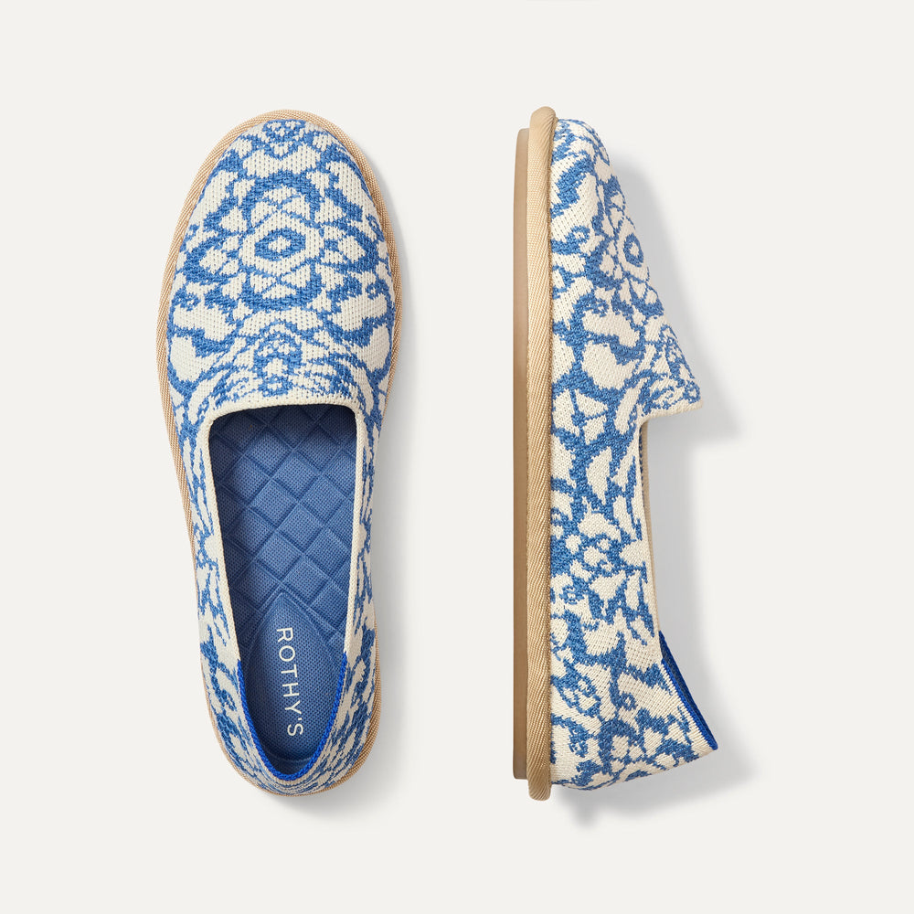 Women's Cruiser Loafer in Marine Bloom | Rothy's