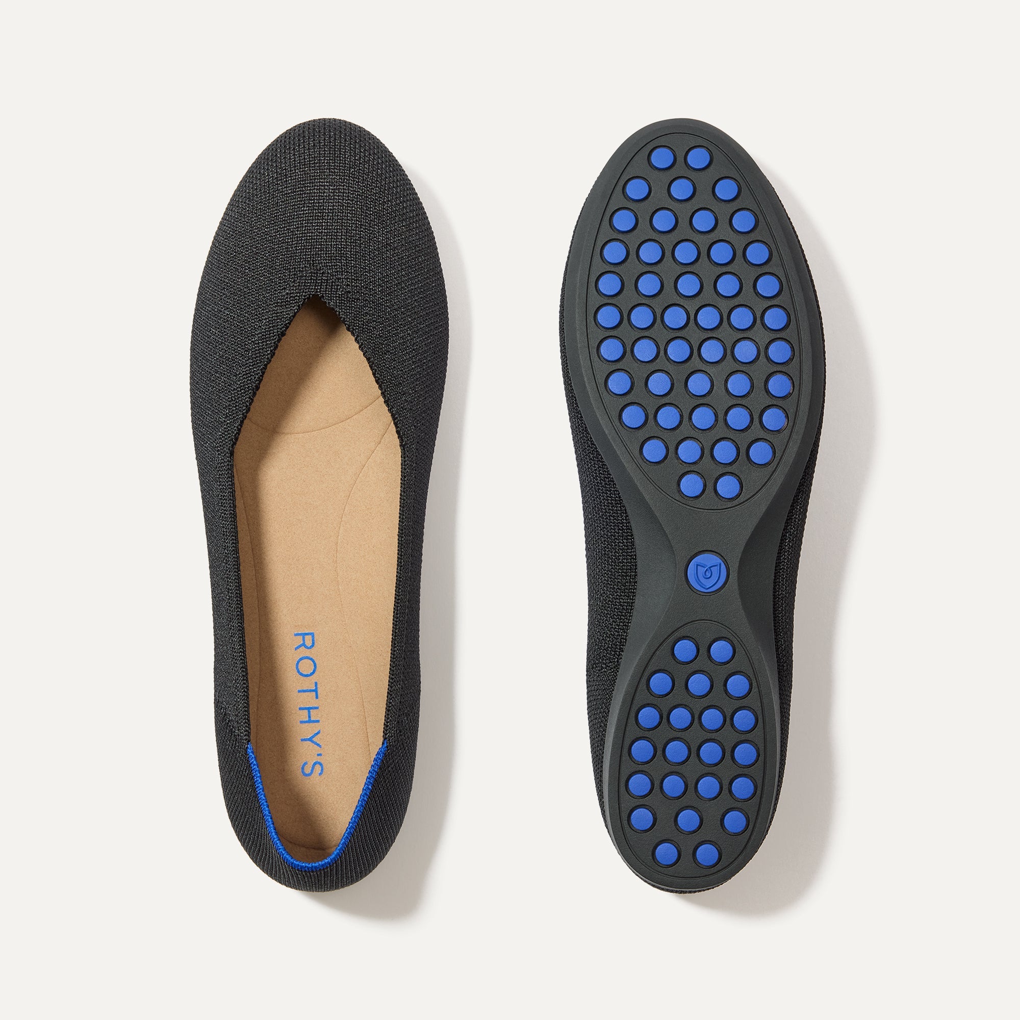 The Daily Flat in Black | Women's Flats | Rothy's