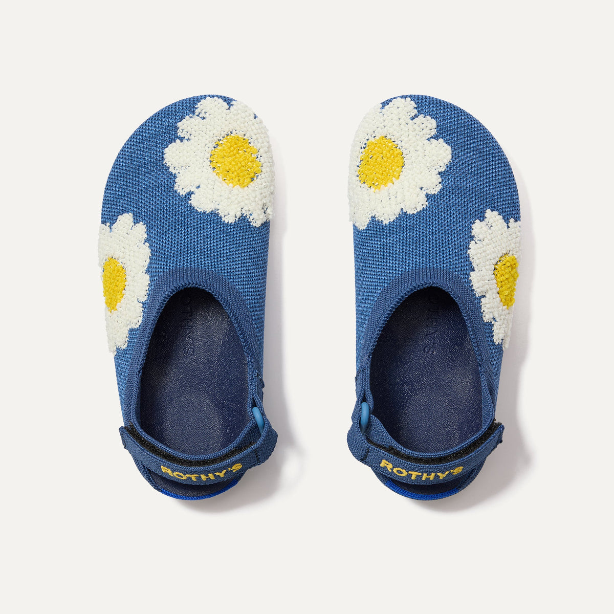 The Kids Clog in Indigo Daisy | U-Topline | Rothy's