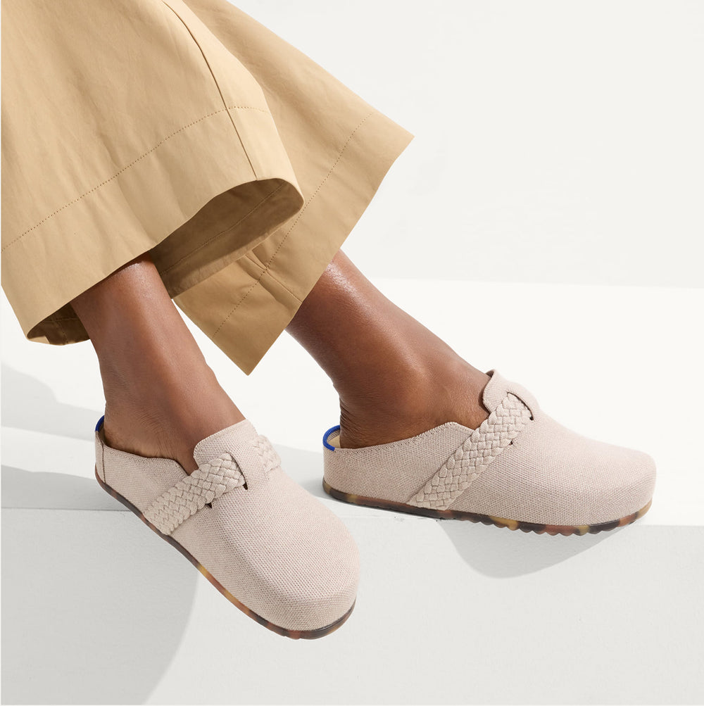 The Braid Clog in Black | Women's Clogs | Rothy's