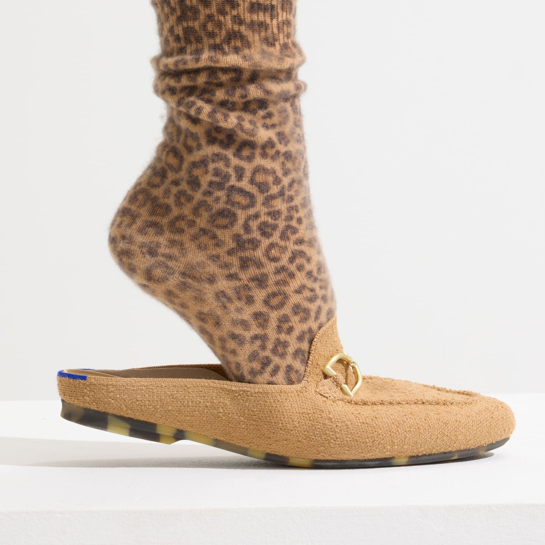 The Double Bit Loafer Mule in Desert Cat | Rothy's