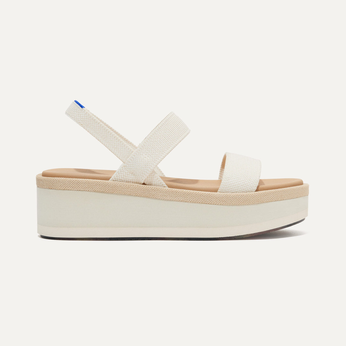 Women's Ankle Strap Platform Sandal in Pepper