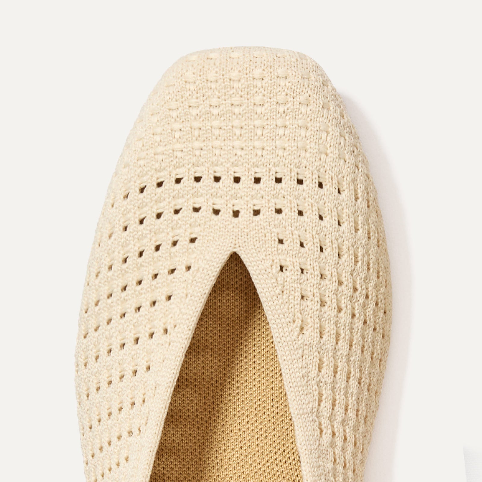 The Max Buckle Mary Jane in Cream Woven | Rothy's