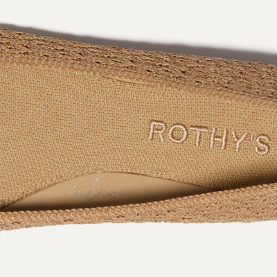 The Max Square in Black | Women's Flats | Rothy's