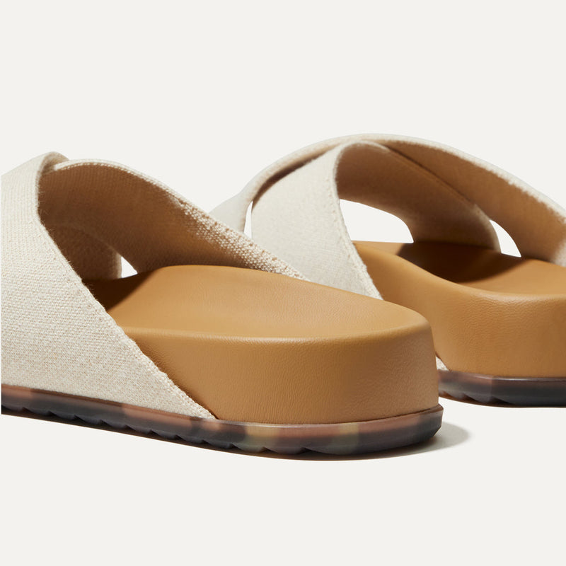 The Weekend Slide in Black | Women's Sandals | Rothy's