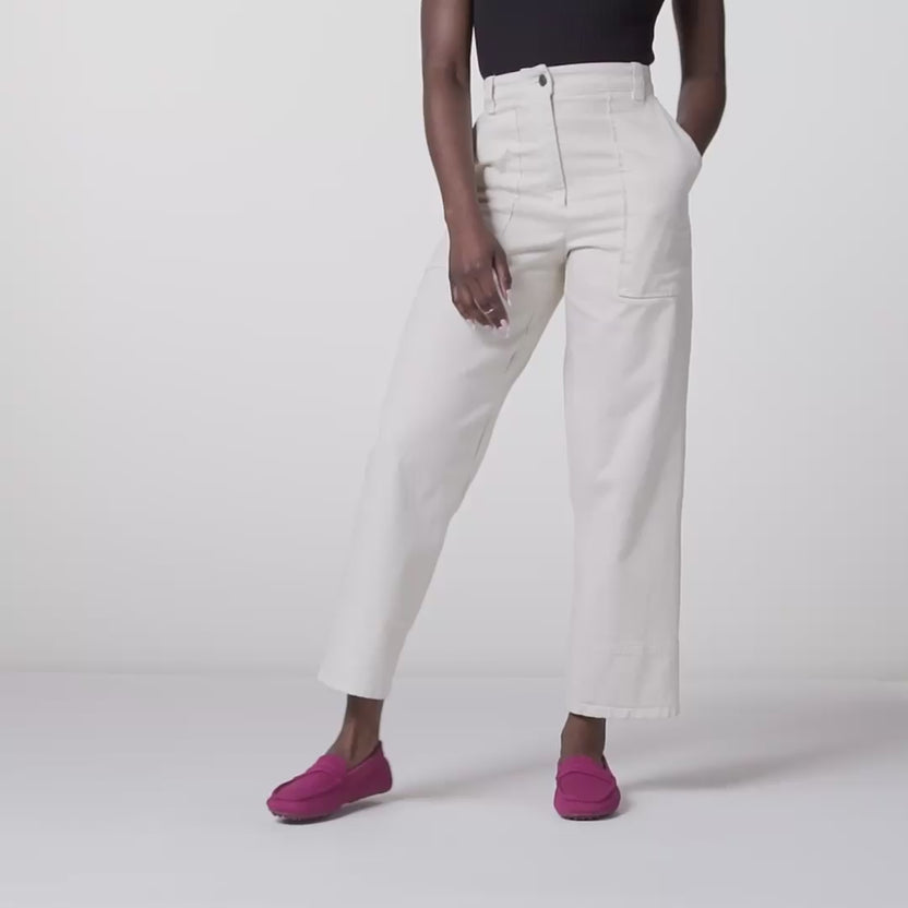 The Driver in Latte | Women's Driving Loafers | Rothy's